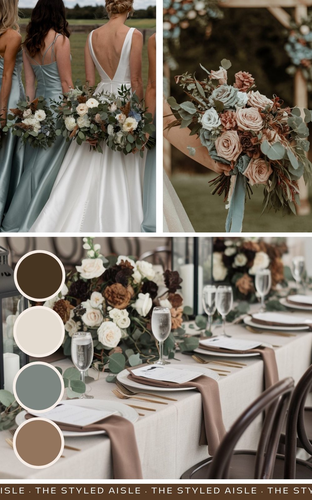 Early Fall Wedding Color Palettes