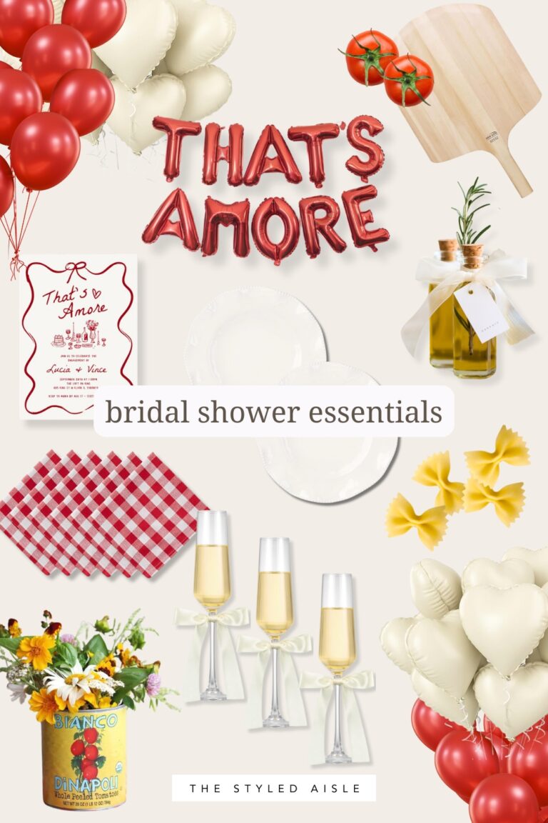 That’s Amore: The Bridal Shower Theme We’re In ️ With – The Styled Aisle